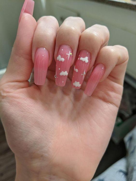 30+ mẫu nail hồng đẹp ngất ngây mà không lo bị sến - Beaudy.vn