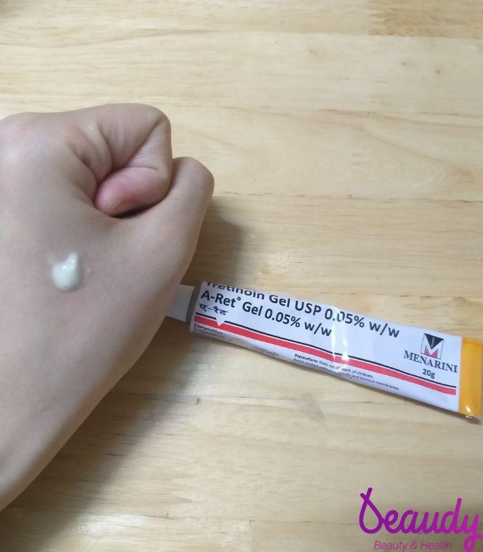 Review gel trị mụn Tretinoin Gel USP Aret Menarini 0.05%: đẩy mụn nhanh ...