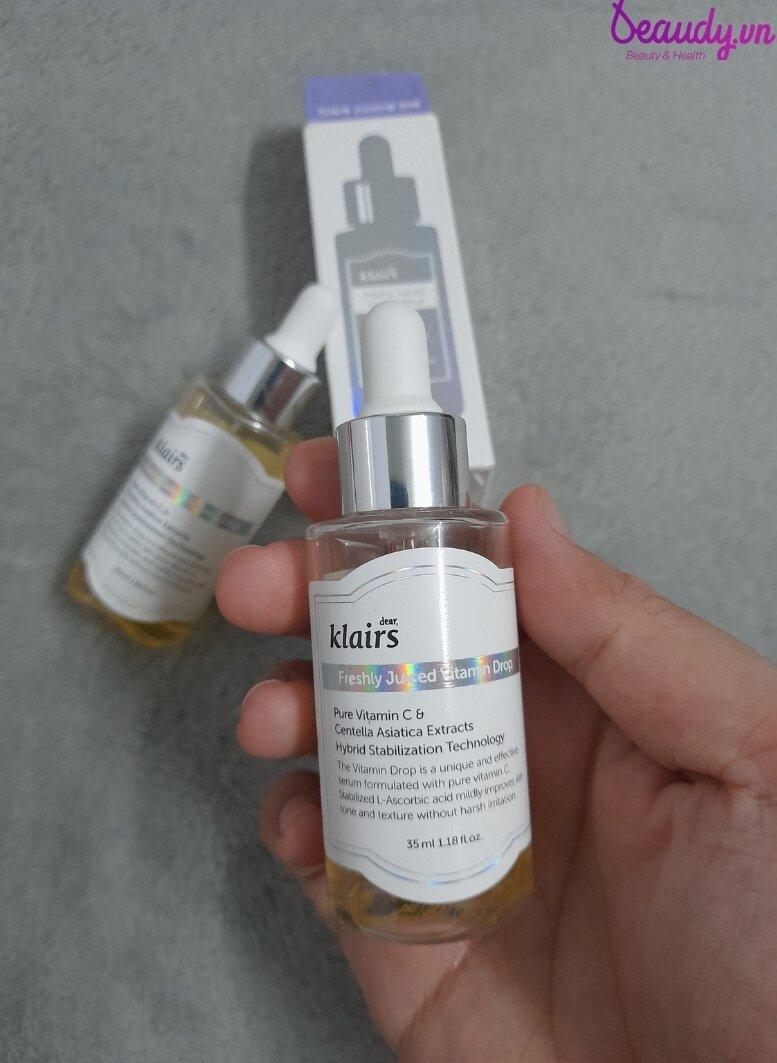 Review serum Dear Klairs Freshly Juiced Vitamin C: tinh chất dưỡng sáng ...