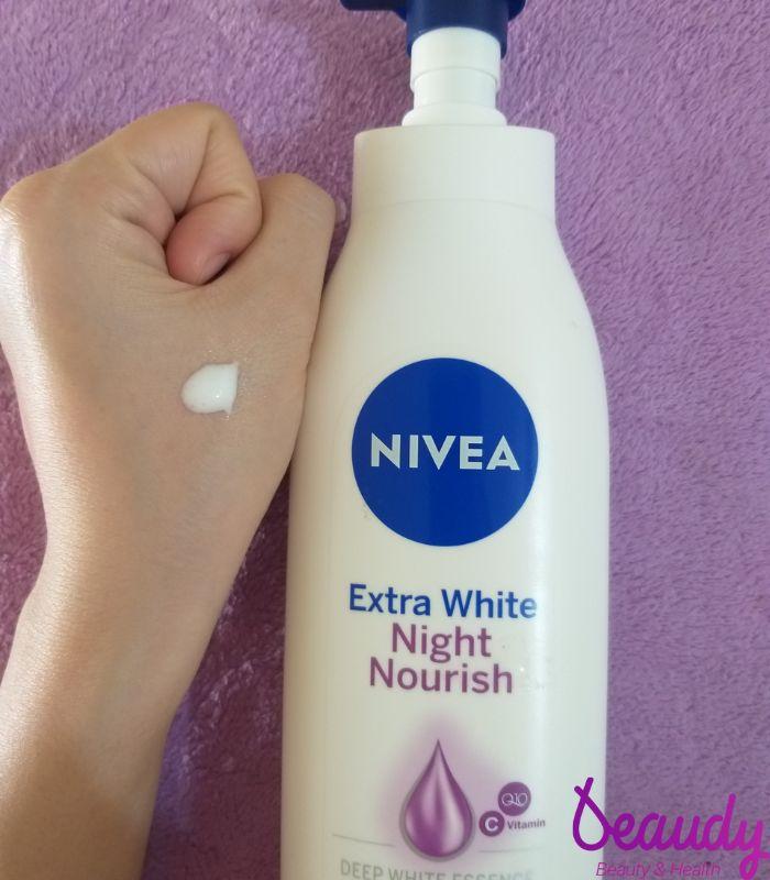 Review sữa dưỡng thể Nivea Extra White Night Nourish: da mịn màng ...