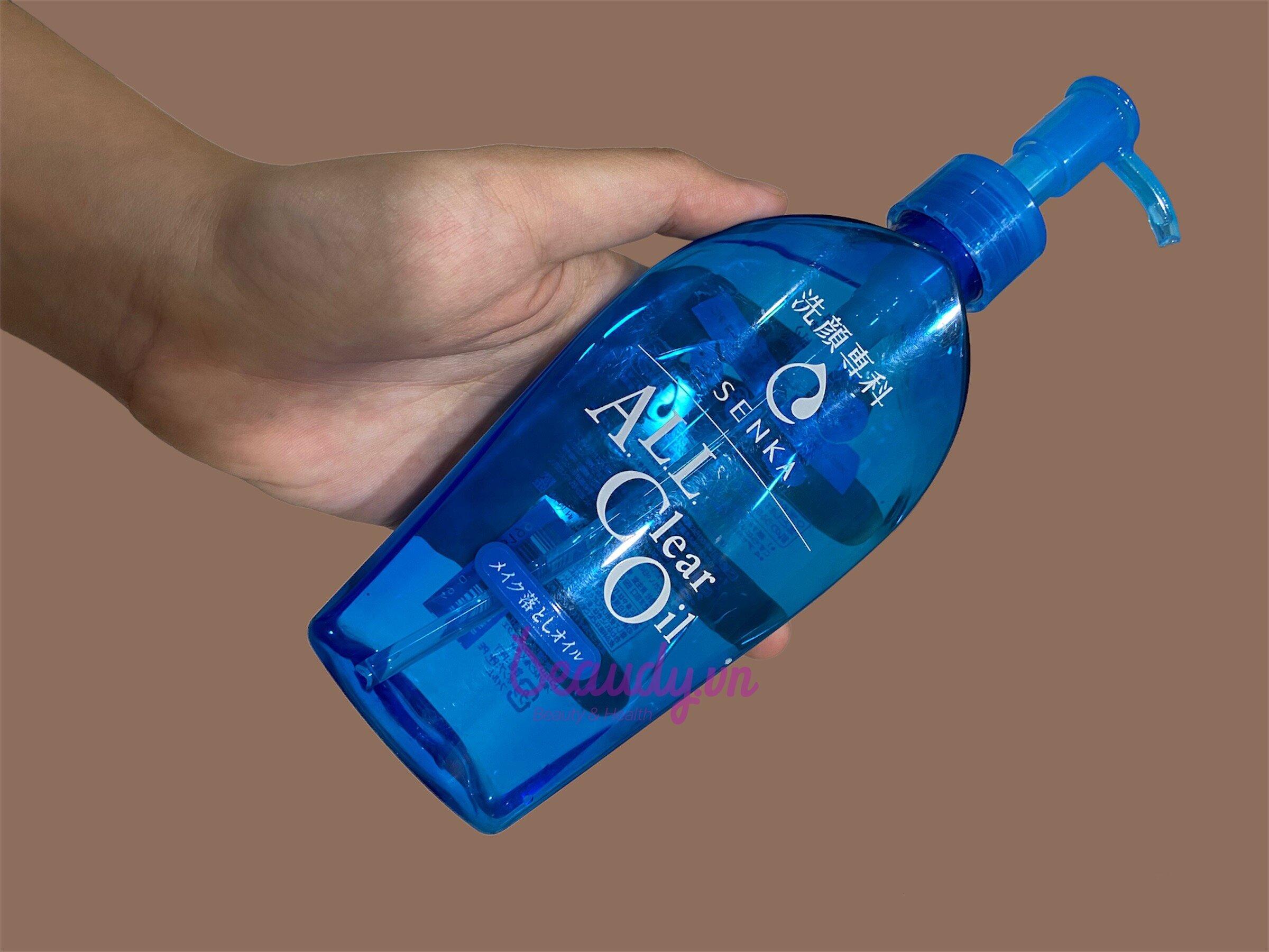 Review dầu tẩy trang Senka All Clear Oil: làm sạch sâu, dưỡng ẩm cho da ...