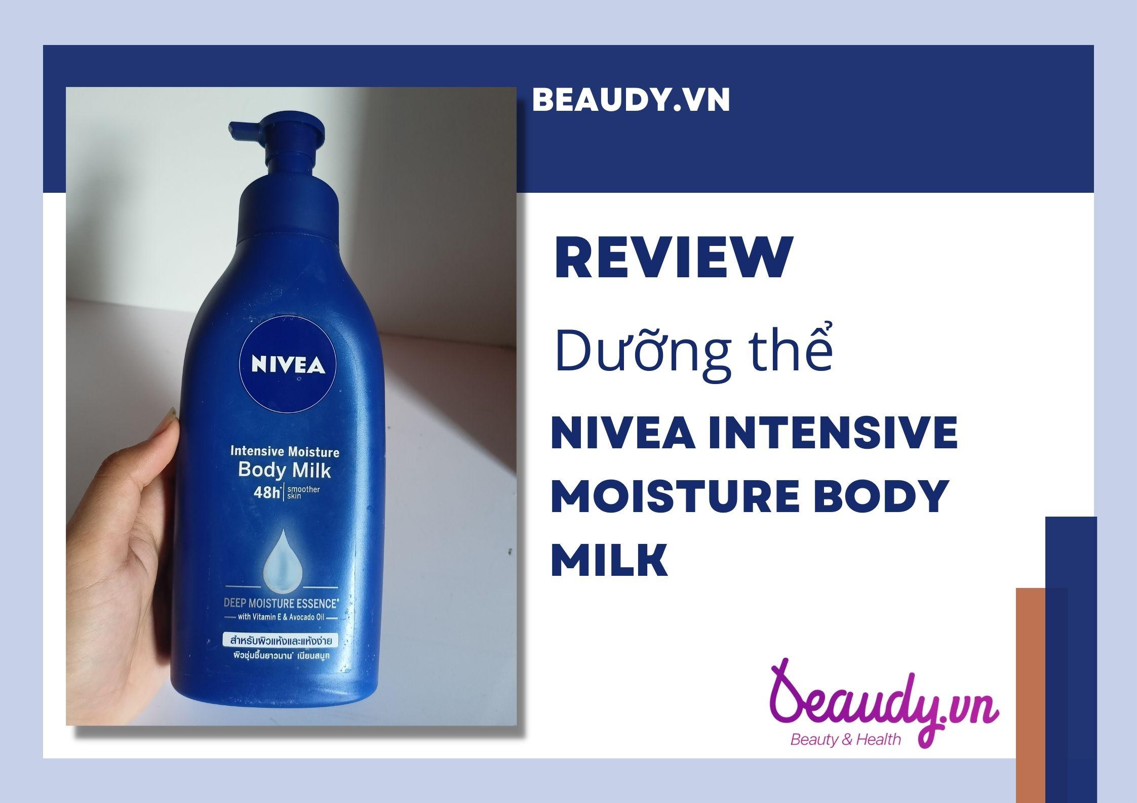 Review dưỡng thể Nivea Intensive Moisture Body Milk - Dưỡng da ẩm mịn ...