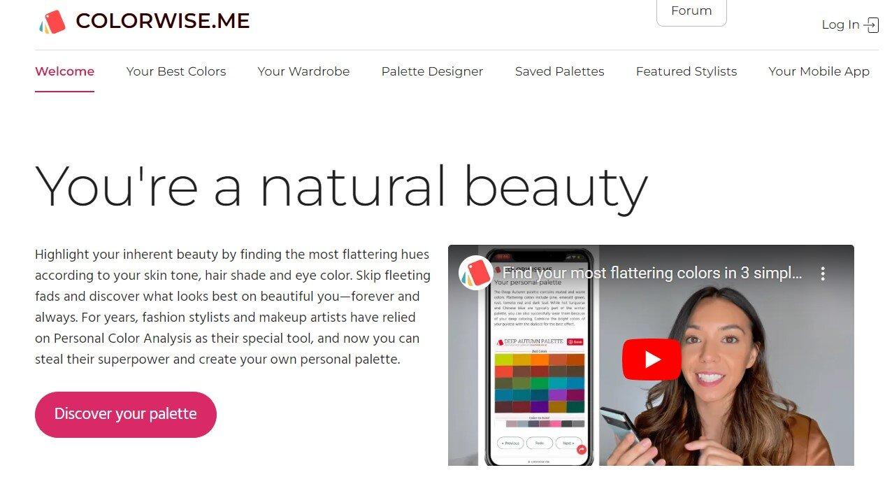 Cách xác định màu sắc cá nhân thông qua personal color test online cực ...