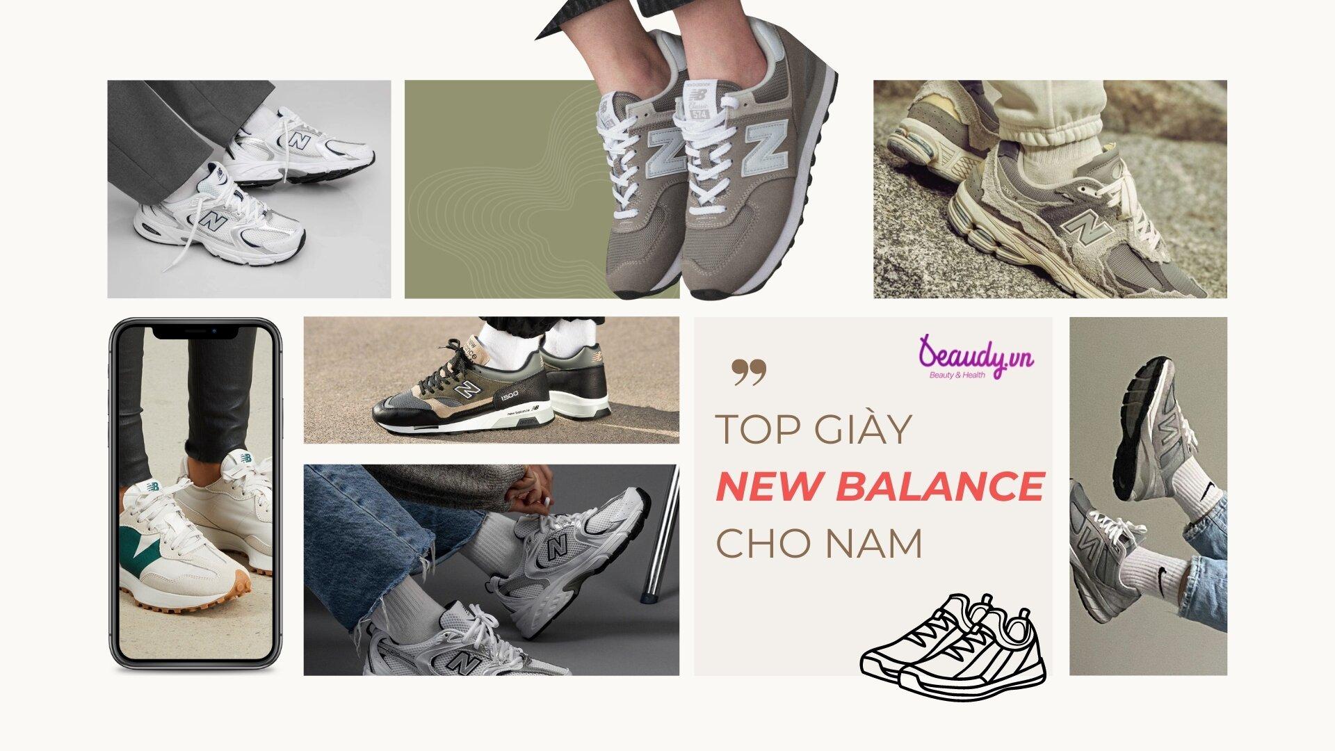 TOP 5 mẫu giày New Balance cho nam đẹp nhất: 574, 990v5, 1500, 2002R, 327 - Beaudy.vn
