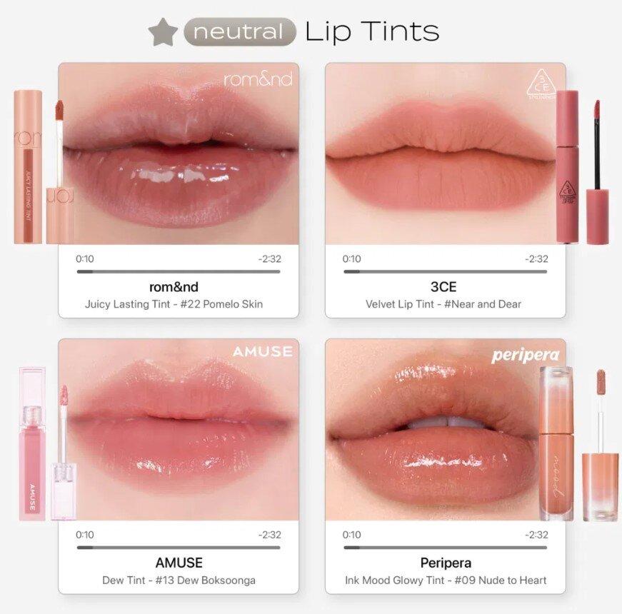 Neutral tone hợp son màu gì - gợi ý 12 màu son neutral tone siêu cưng ...